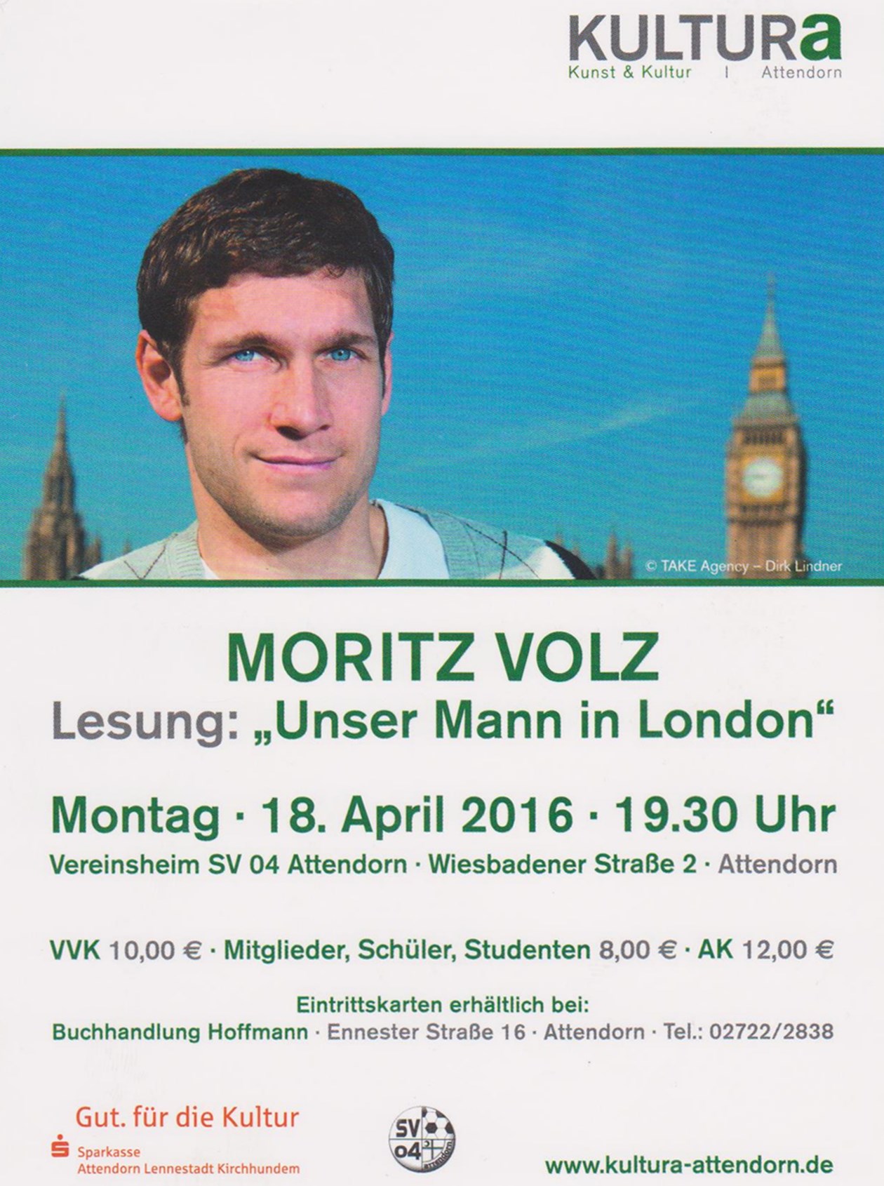 Moritz Volz stellt sein Buch vor « Krankenhausrundfunk Attendorn